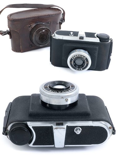 Ferrania Alfa made in Italy, 1940 rare 127 roll film italian camera. | eBay