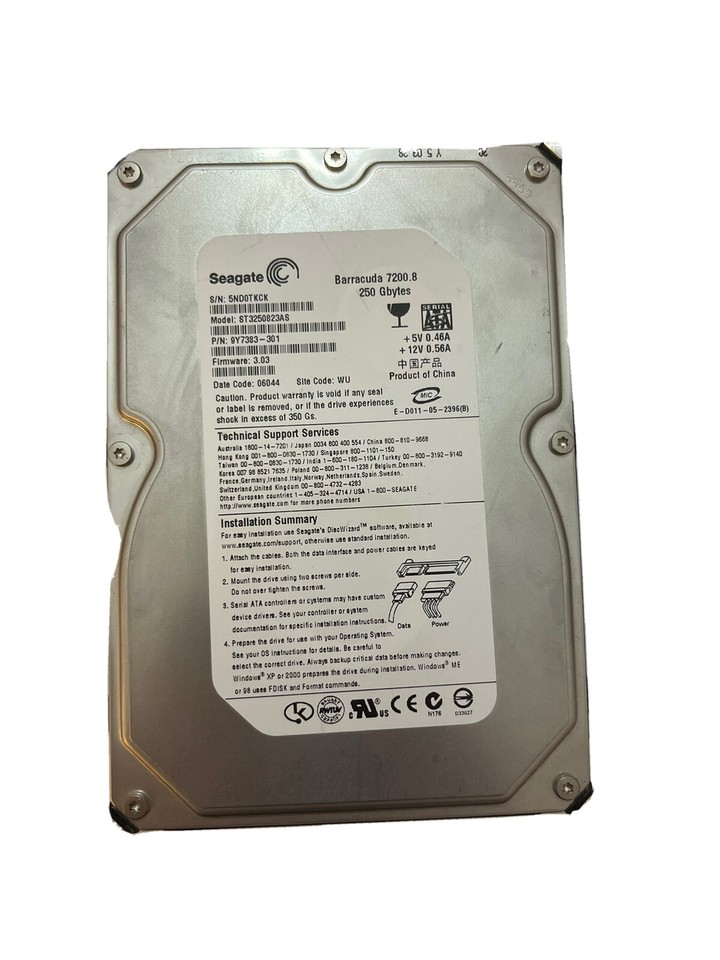Seagate Barracuda 7200.8 250GB ST3250823AS PCB Only 100337230 SATA | eBay