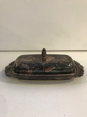 Butter Dishes - Oneida Silver Plate Butter Dish
