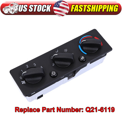A/C Climate Control Module Panel Q21-6119 For Peterbilt Truck | eBay