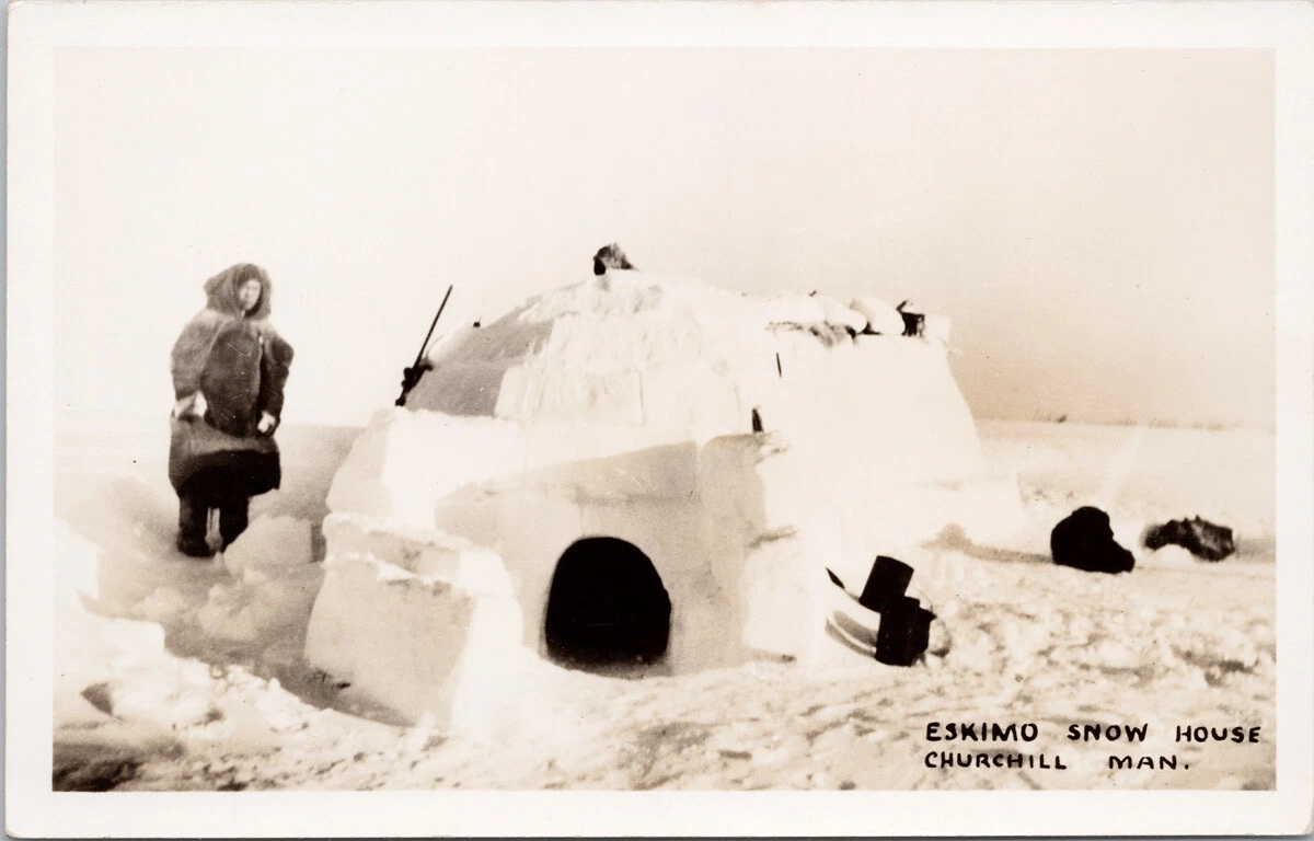 Real Inuit Igloo
