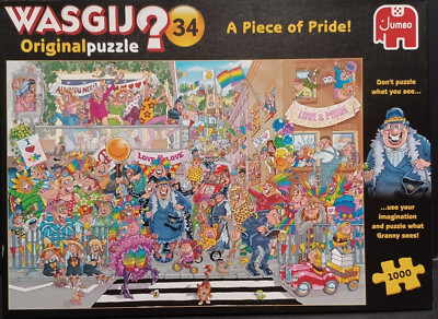 Wasgij Original 1000pc #34 A Piece of Pride 2020 Jigsaw Puzzle HTF | eBay
