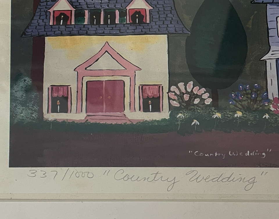 "Country Wedding" Linda Lobasso Pera S/N Regional Artist Americana Wed ...