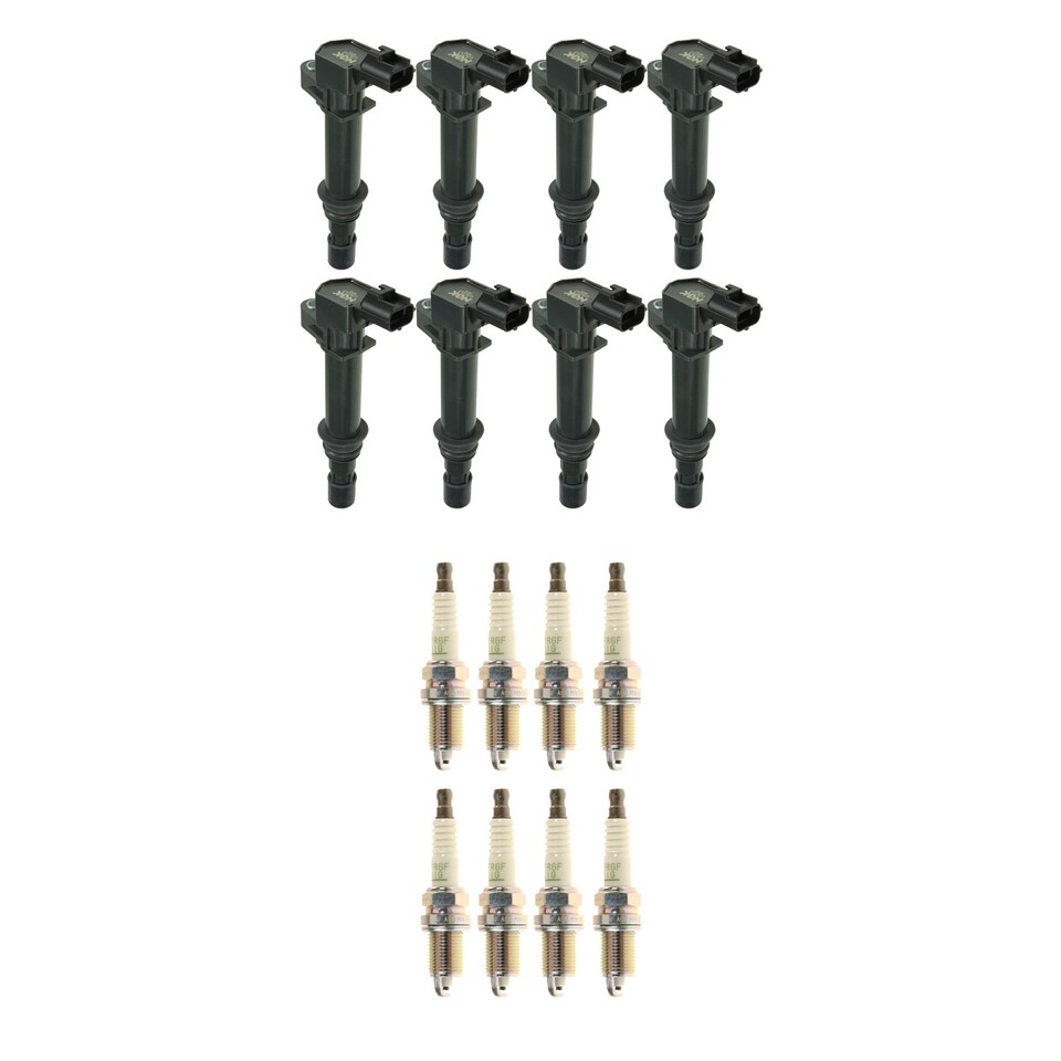 NGK 8 Ignition Coil 8 Nickel Spark Plugs Kit For Ram 1500 Grand ...