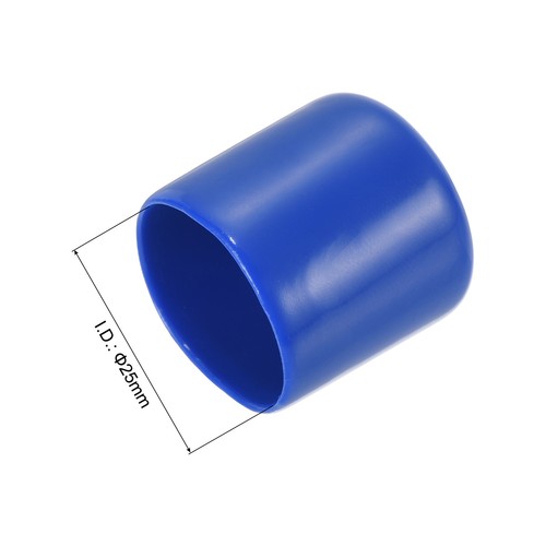 15pcs Rubber End Caps 25mm ID Vinyl Bolt Cap Cover Screw Protectors ...