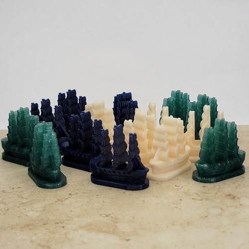 Pirate ships Pack of 15 Token And Pawns For Board Games lot #5202 | eBay