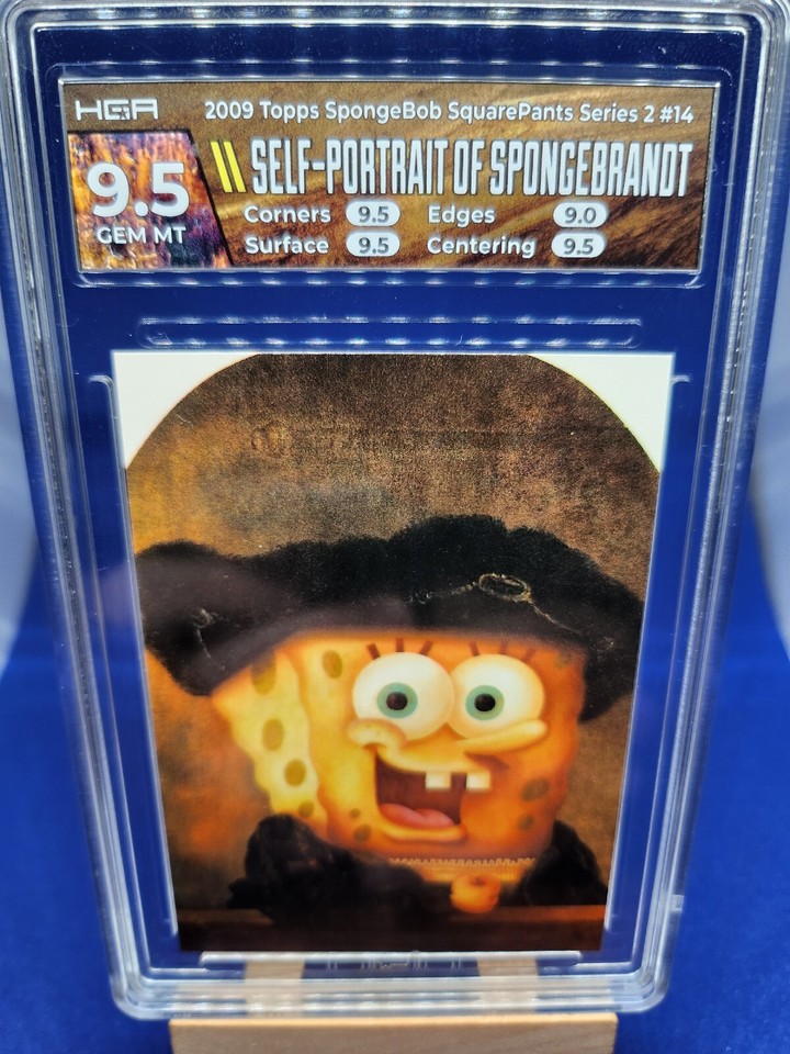 2009 TOPPS SPONGEBOB SQUAREPANTS SERIES 2 Self-Portrait Of Spongebrandt ...