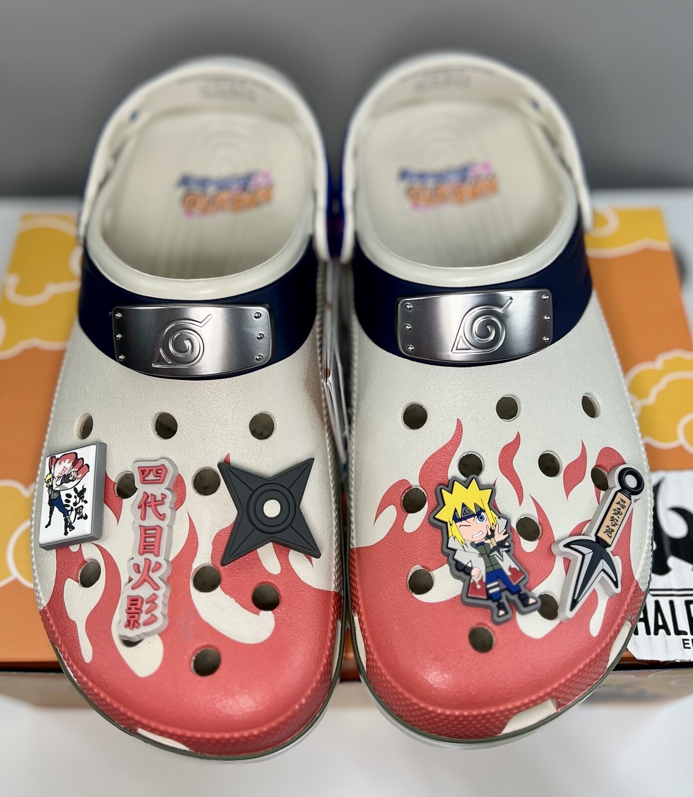 Naruto Shippuden X Crocs Classic Clog Minato | Men Sizes 7 - 13 ...