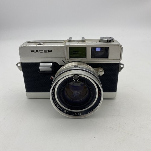 1966 Kuribayashi Petri Racer 35mm film Rangefinder Camera 45mm 1.8 lens ...