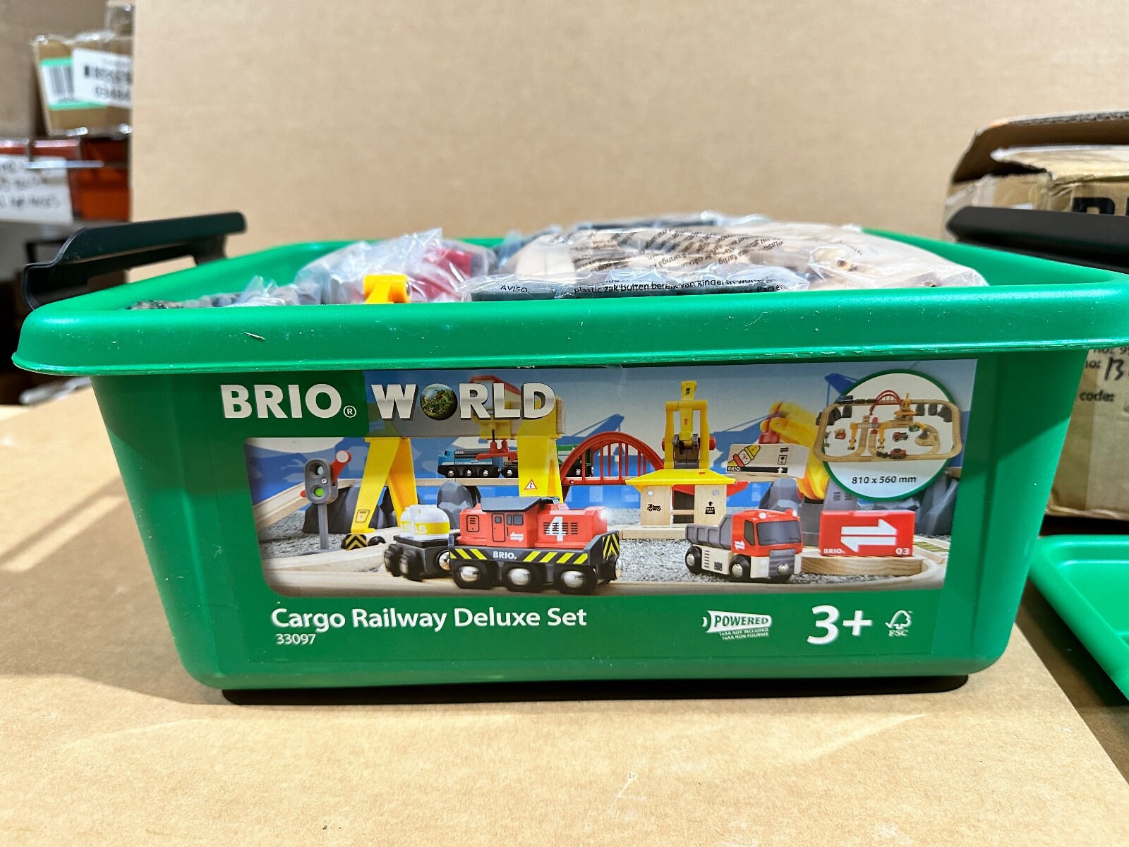 BRIO 33097 Cargo Railway Deluxe Set (54 Pieces) for sale online | eBay