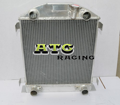 3 Row Aluminum Radiator For 1928 1929 Ford Model A W/Flathead engine AT ...