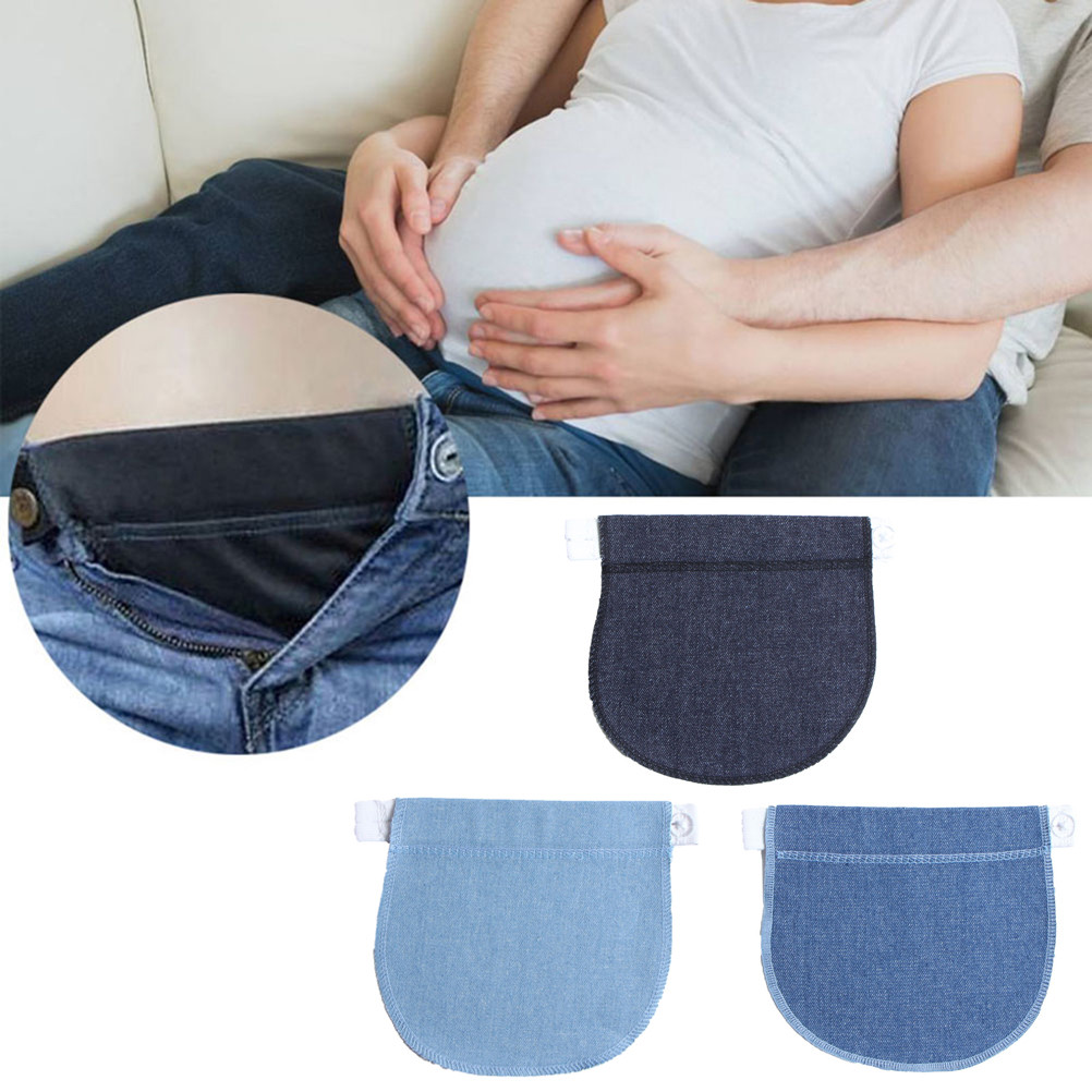 Maternity pregnancy belt adjustable elastic waist extender clothing ...