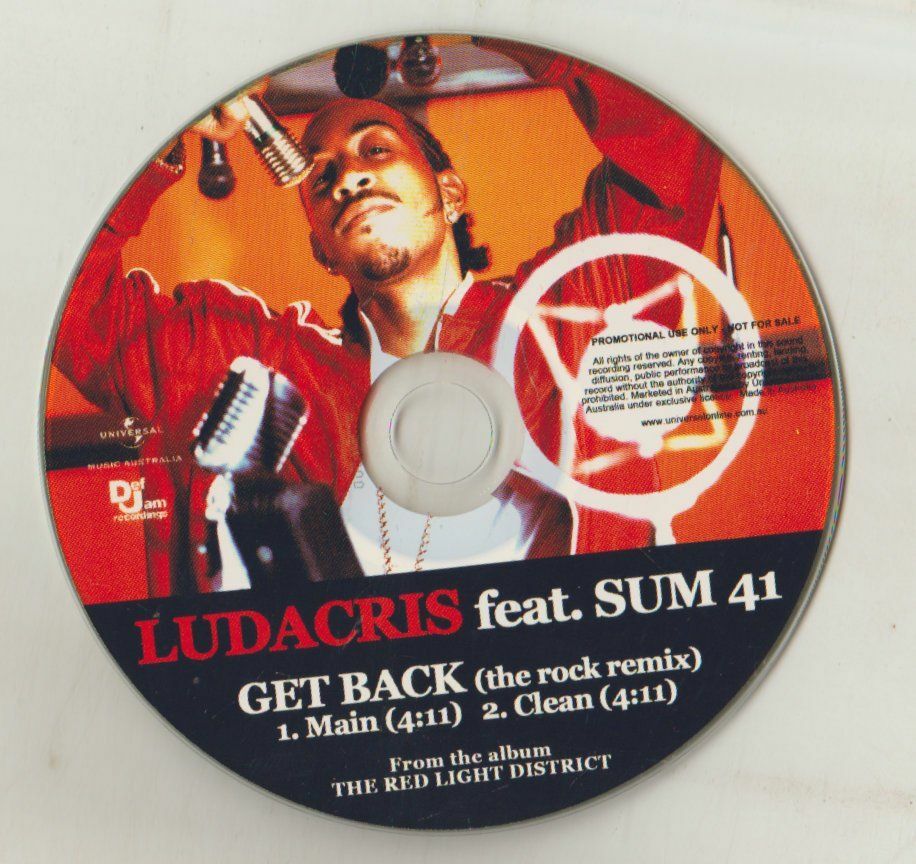 Ludacris Get Back Cover