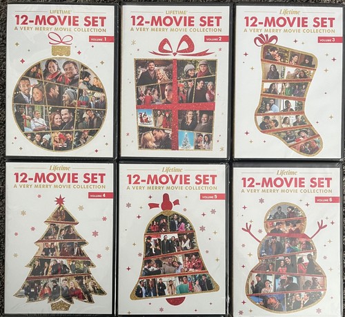 LIFETIME CHANNEL 72 CHRISTMAS / HOLIDAY MOVIE COLLECTION -NEW DVD SET ...