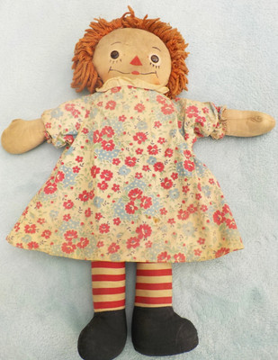 Raggedy Ann Rag Dolls Original Vintage 1960's Knickerbocker 15" | eBay