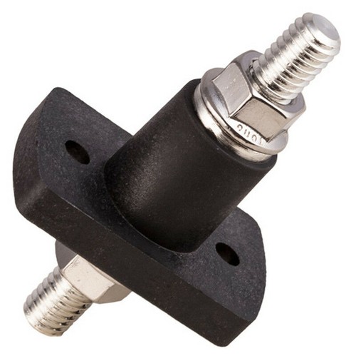 K4 Black Terminal Feed Through Connector - 3/8"-16 Studs | eBay