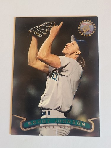 1996 TOPPS STADIUM CLUB MANTLE CEREAL BOX SILVER PARALLEL #16 RANDY ...