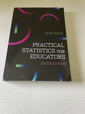 Practical Statistics for Educators by Ruth Ravid (2020, Trade Paperback ...