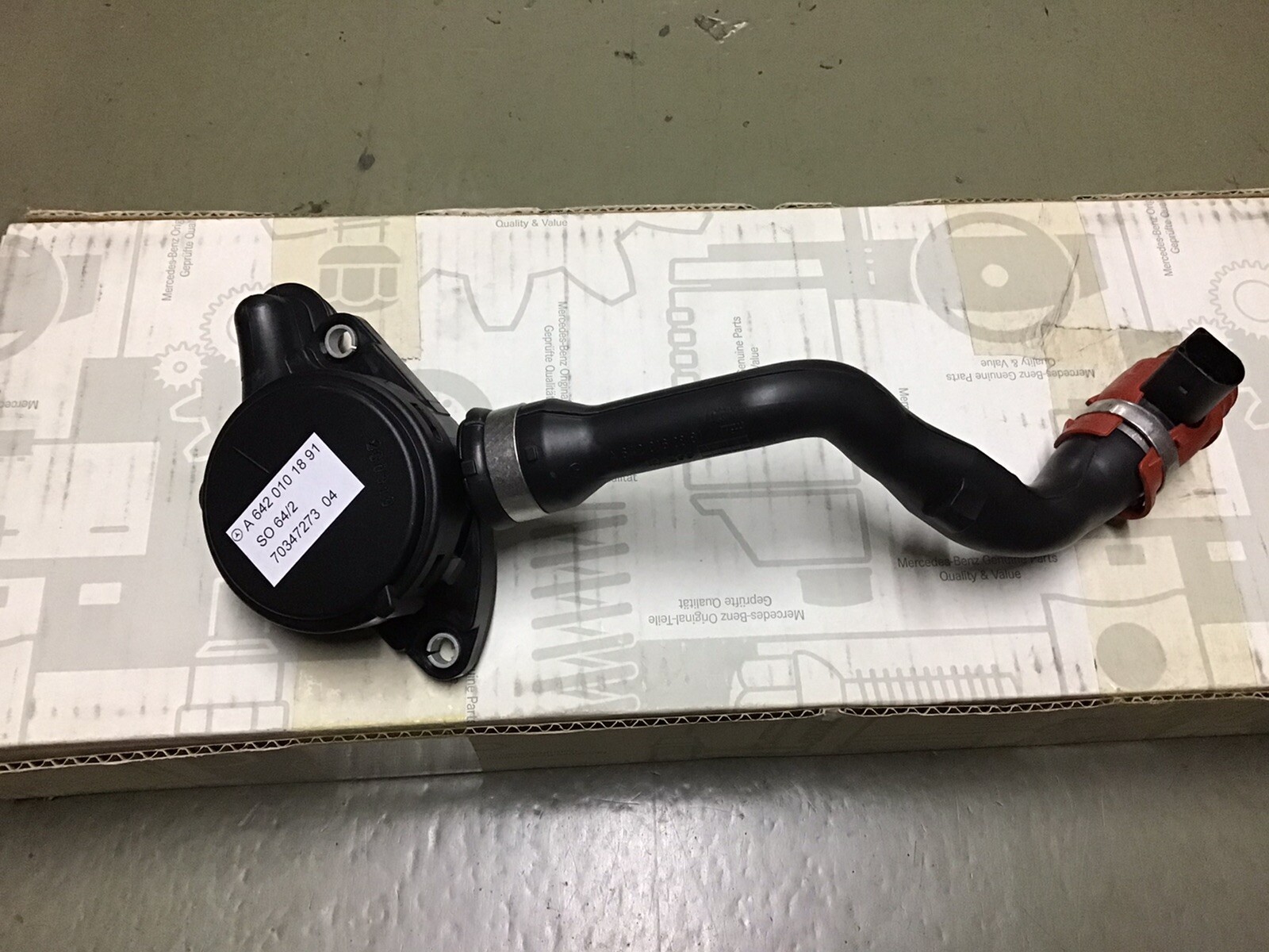 A6420101891 Mercedes Ölabscheider KurbelgehäuseentlüftungV6 CDI OM642 ...