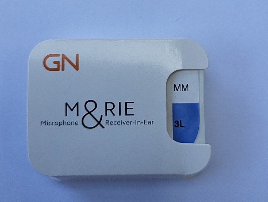 GN Hearing ReSound M&RIE Left Ear (Blue) Receivers - Various sizes ...