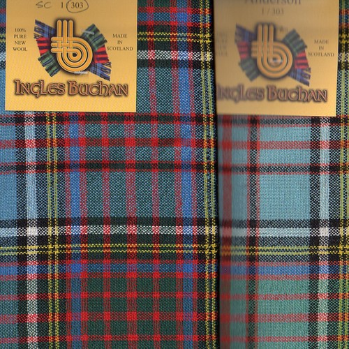 Scarf Clan Anderson Tartan Scottish Wool Plaid | eBay