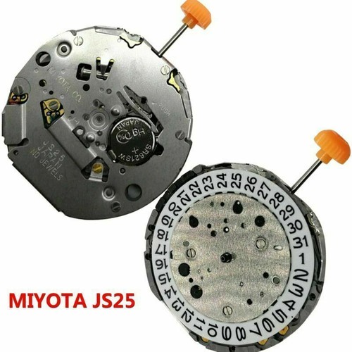 MIYOTA JS25 QUARTZ Uhrwerke Datum bei 6'/3' Uhr Teile Reperatur mit 364 ...