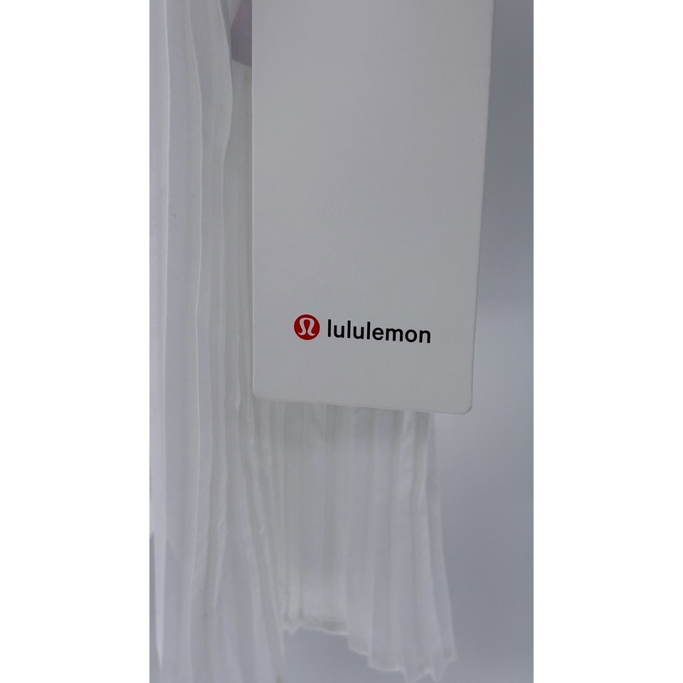 Lululemon Dress Tennis Scoop Neck Collegiate Women 4 Small White ...