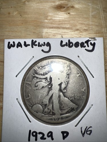 1929-D Walking Liberty Half Dollar, Better Date Denver Mint | eBay