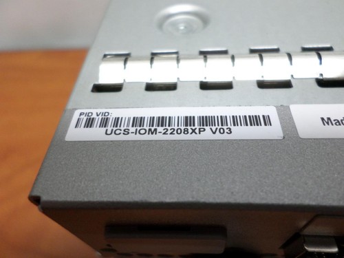 Cisco UCS-IOM-2208XP V03 8-Port 10Gbe Fabric Extender Module (Lot of 3 ...