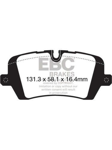 EBC 13+ For Land Rover Range Rover 3.0 Supercharged Yellowstuff Rear (DP42161R) | eBay Australia