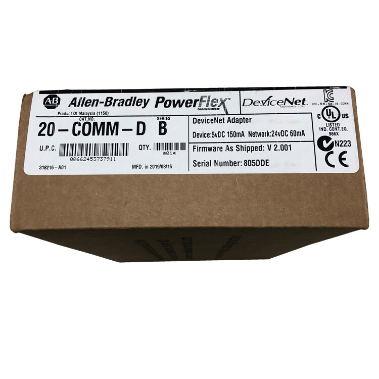 20-COMM-D New AB Factory Original Sealed PowerFlex DeviceNet Adapter ...