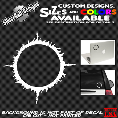 Eclipse Custom Vinyl Sticker Decal Car Truck Window Sun Moon JDM ...