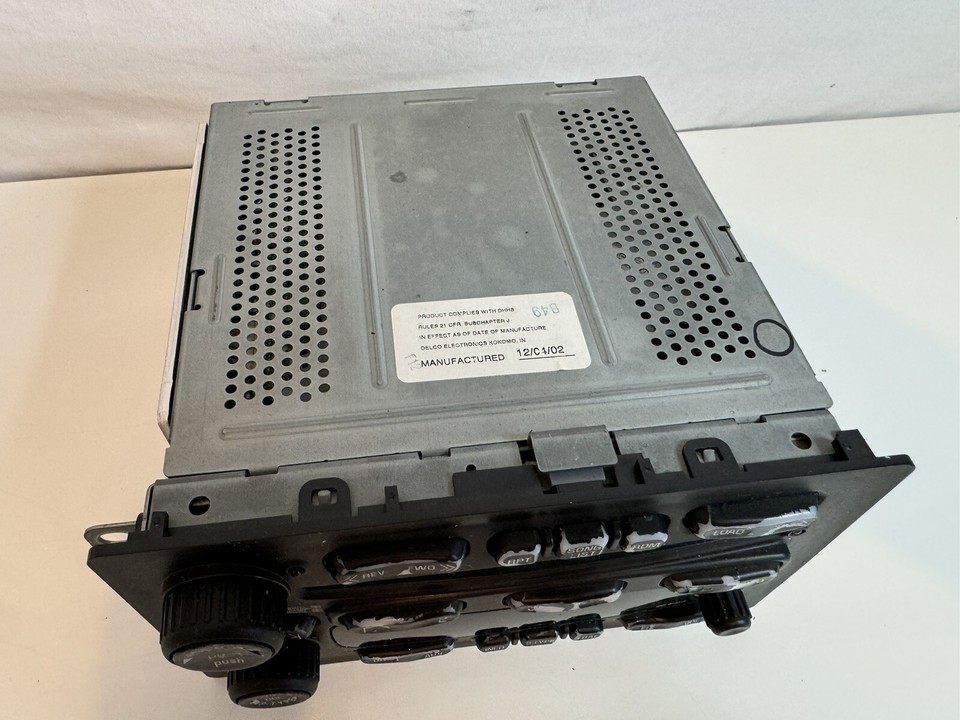 GM Car Radio 6 CD Disc Changer Stereo Receiver Delphi Delco Electronics ...