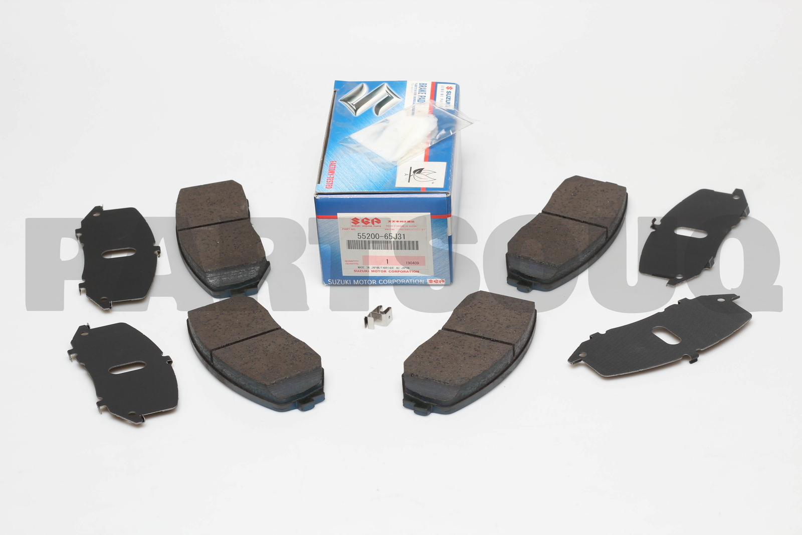 5520065J31 Genuine Suzuki PAD SET DISC BRAKE 55200-65J31 | eBay