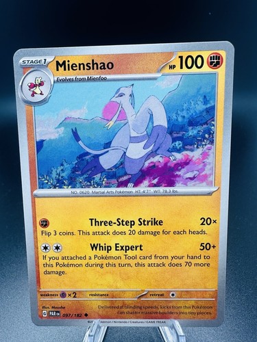 Pokemon TCG - Mienshao 97/182 - Paradox Rift 2023 | eBay