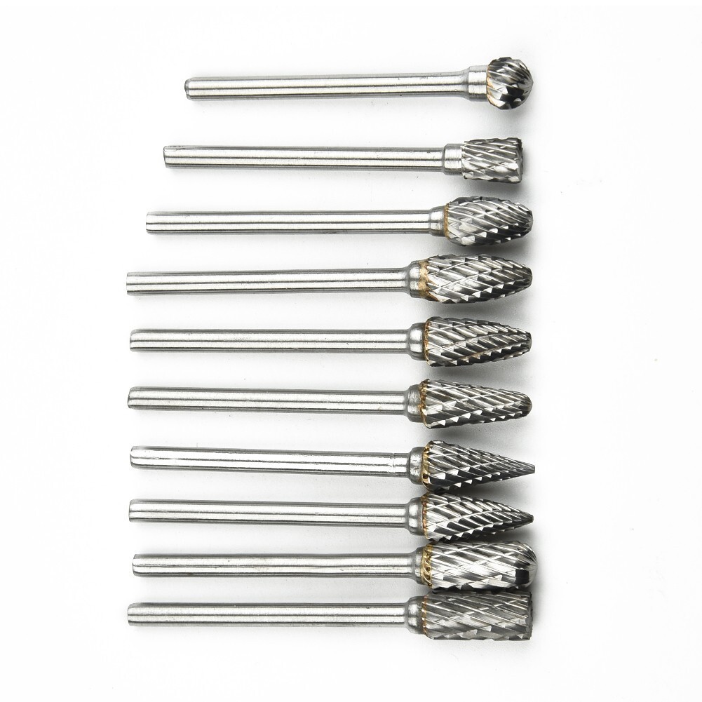 1/4 Inch Double Cut Tungsten Steel Carbide Rotary Burr Die Grinder ...