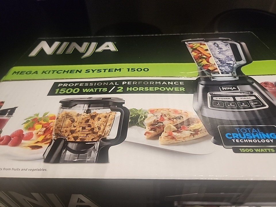 Ninja Mega Kitchen System Blender/Food Processor BL770 With 1500W ...
