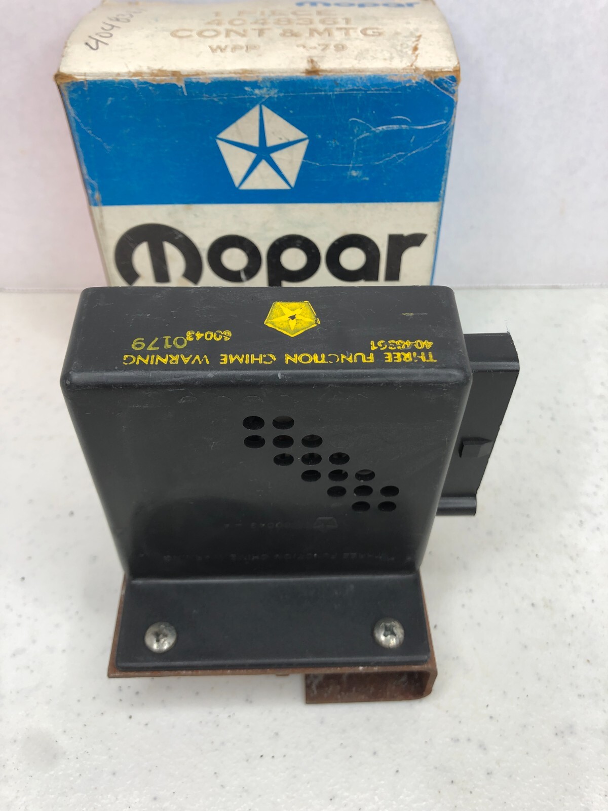 NOS Three Function Warning Chime 1979-1980 Dodge Chrysler Plymouth ...