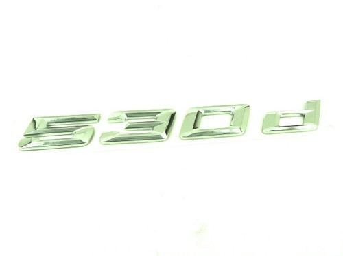 Genuine New OEM BMW 530d BOOT BADGE Rear Emblem For 5 Series G30 G31 ...