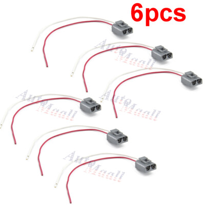 6pcs Ignition Coil Connector Pigtail Harness Plug For 1275602 12756020 ...
