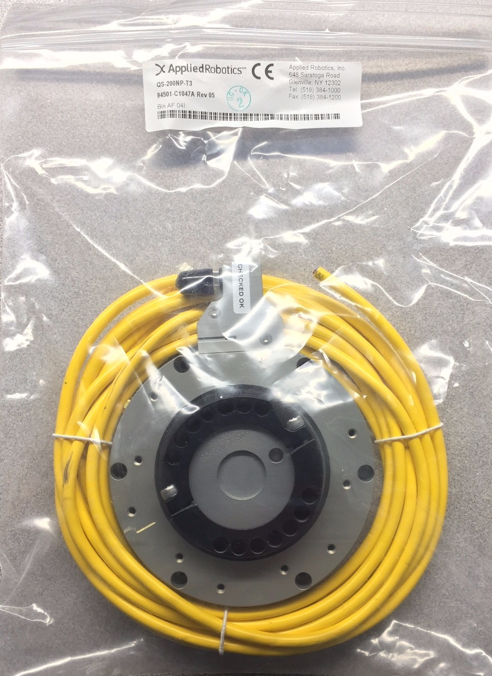 APPLIED ROBOTICS QS-200NP-T3 W/CABLE INCLUDED, NEW IN FACTORY PACKAGING ...
