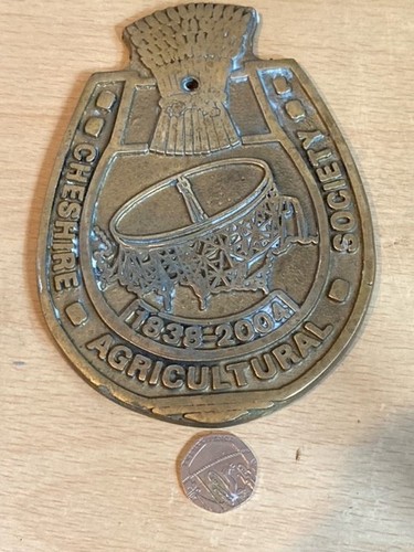 Vintage Brass Steam Rally Plaques, Exhibit Engines, Cars, Lots to ...