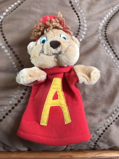 Vintage 1990 Alvin And The Chipmunks Plush Hand Puppet | eBay
