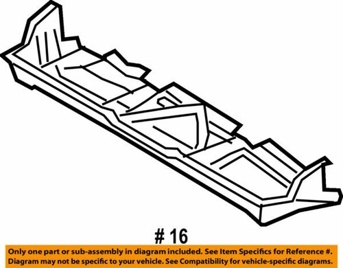 50768-78010 Toyota Cover, rear floor side member 5076878010, New ...