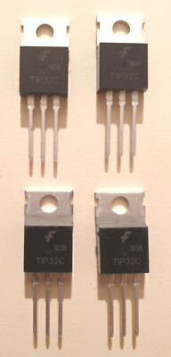 Set Of 4 X TIP32C - Pnp Plug and Play Label Maker 40W 100V - 3A ...