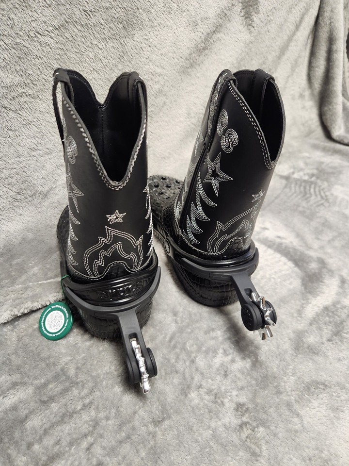 Verified Brand New. Crocs Classic Cowboy Boots M4/W6. Croctober. Fast ...