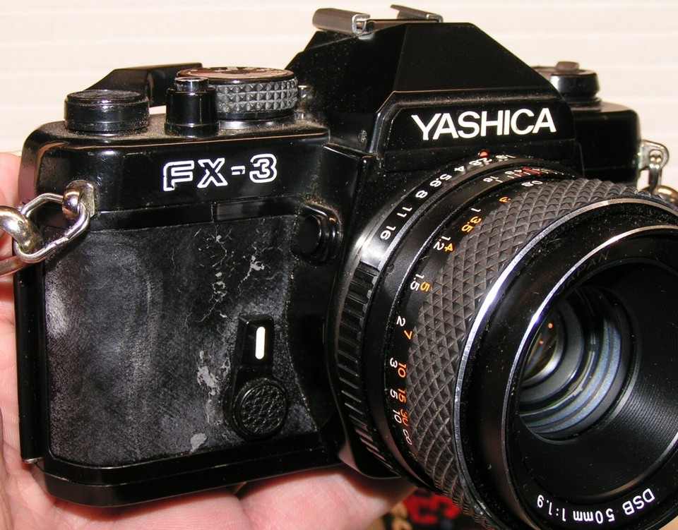 Yashica FX-3 SLR Film Camera with Yashica DSB 50mm F1.9 lens made in ...