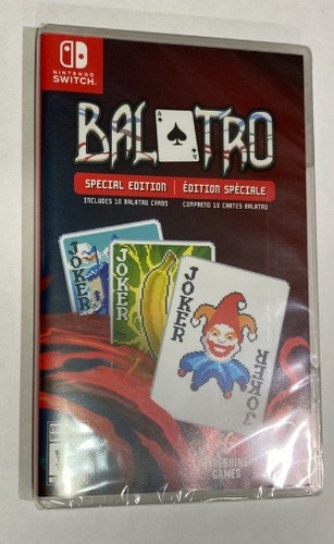 New/Sealed Balatro Special Edition For Nintendo Switch | eBay