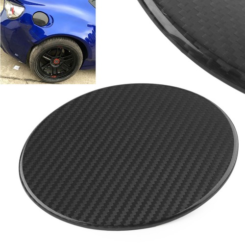 1* Car Fuel Oil Tank Cover Cap Trim Carbon Fiber Fit Toyota Subaru BRZ ...