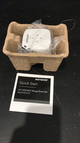 NETGEAR AC1200 WiFi Range Extender - White for sale online | eBay